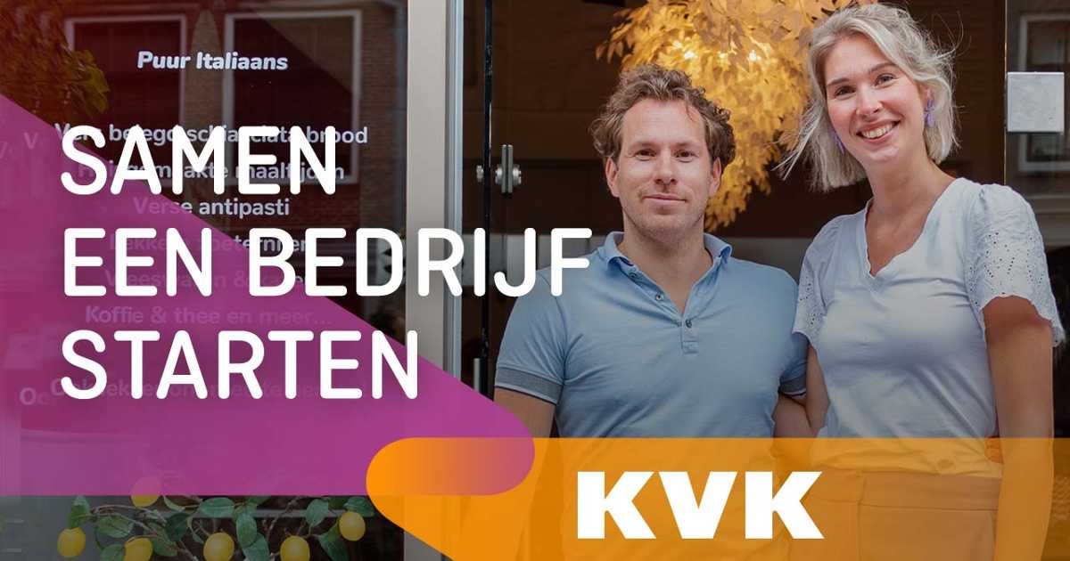 Geen investering te gek: samen een zaak beginnen | KVK